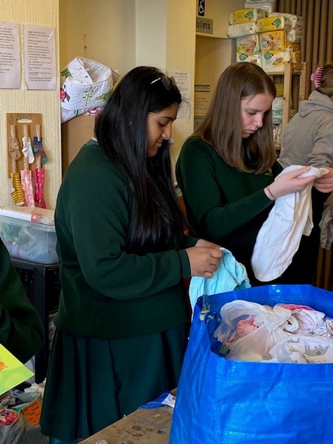 Y8 Students Visit to Baby Basics – Notre Dame High School